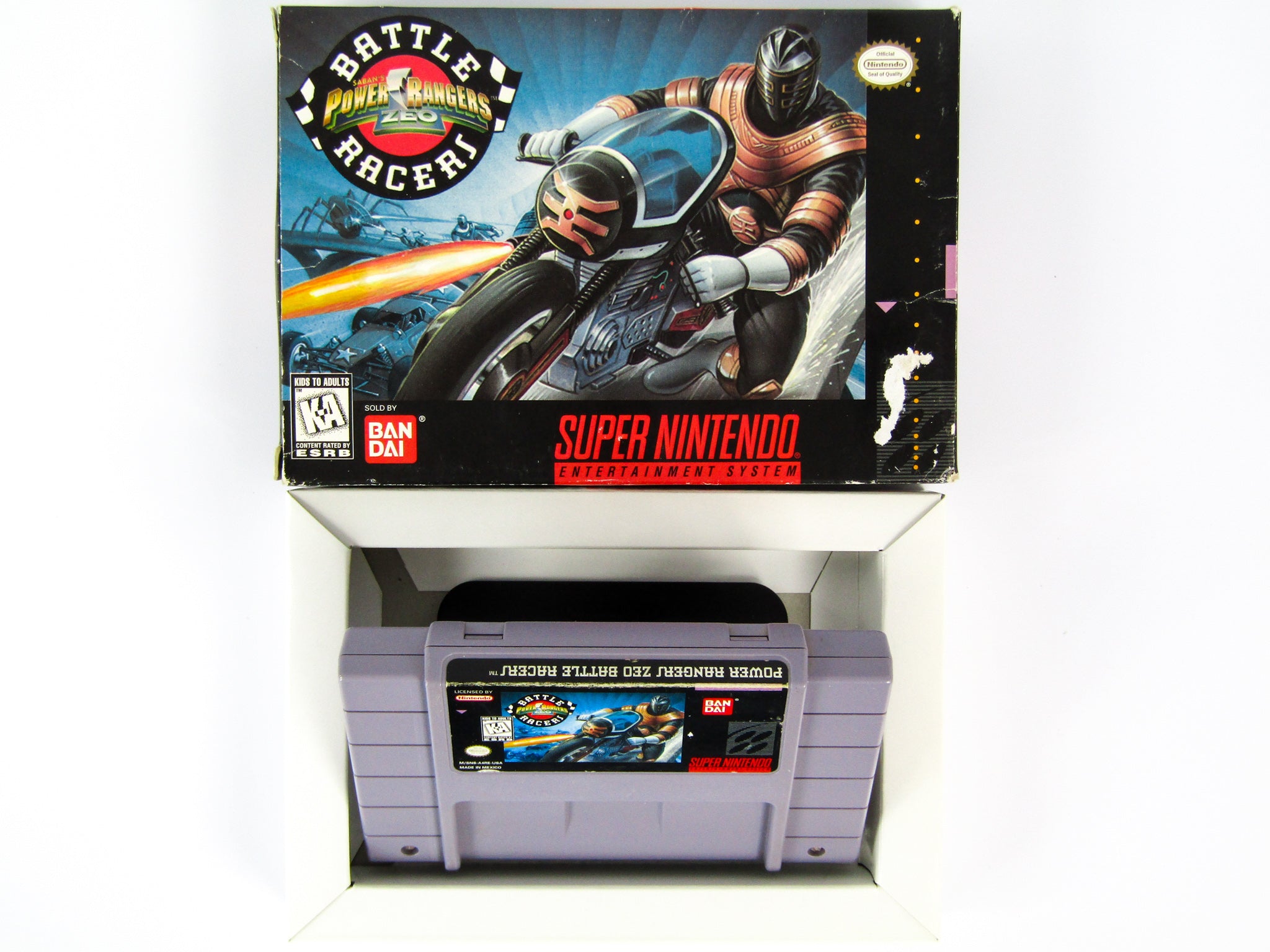 Power Rangers Zeo Battle Racers (Super Nintendo / SNES) – Retro MTL