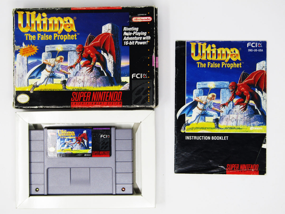 Ultima The False Prophet (Super Nintendo / SNES) – RetroMTL