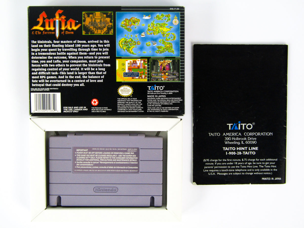 Lufia And The Fortress Of Doom (Super Nintendo / SNES) – RetroMTL
