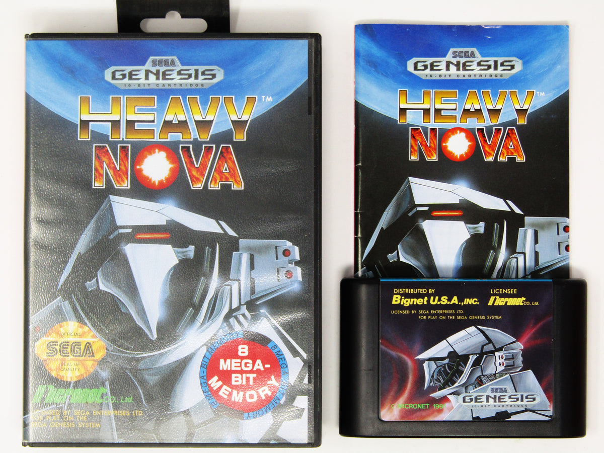 Heavy Nova (Sega Genesis) – RetroMTL