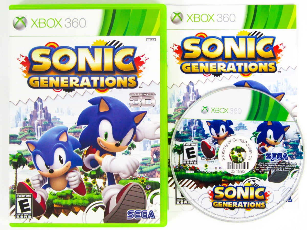 Sonic Generations (Xbox 360) – Retro MTL