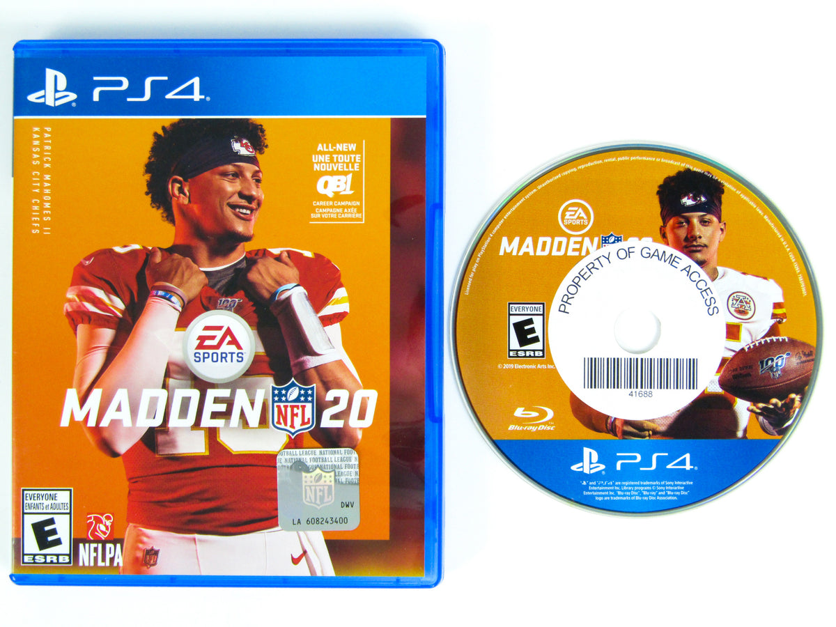 Madden NFL 20 (Playstation 4 / PS4) – RetroMTL