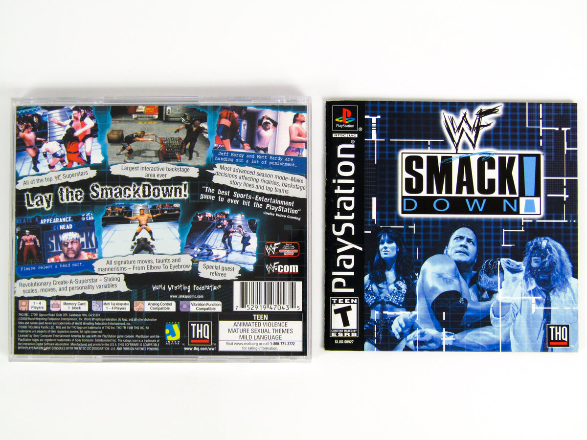 WWF Smackdown (PlayStation / PS1) – Retro MTL