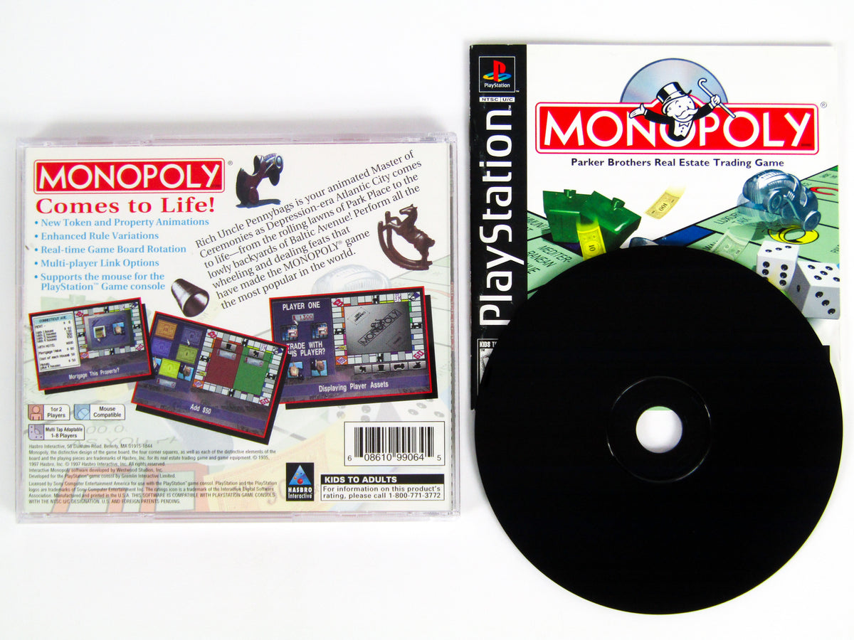 Monopoly (PlayStation / PS1) – Retro MTL