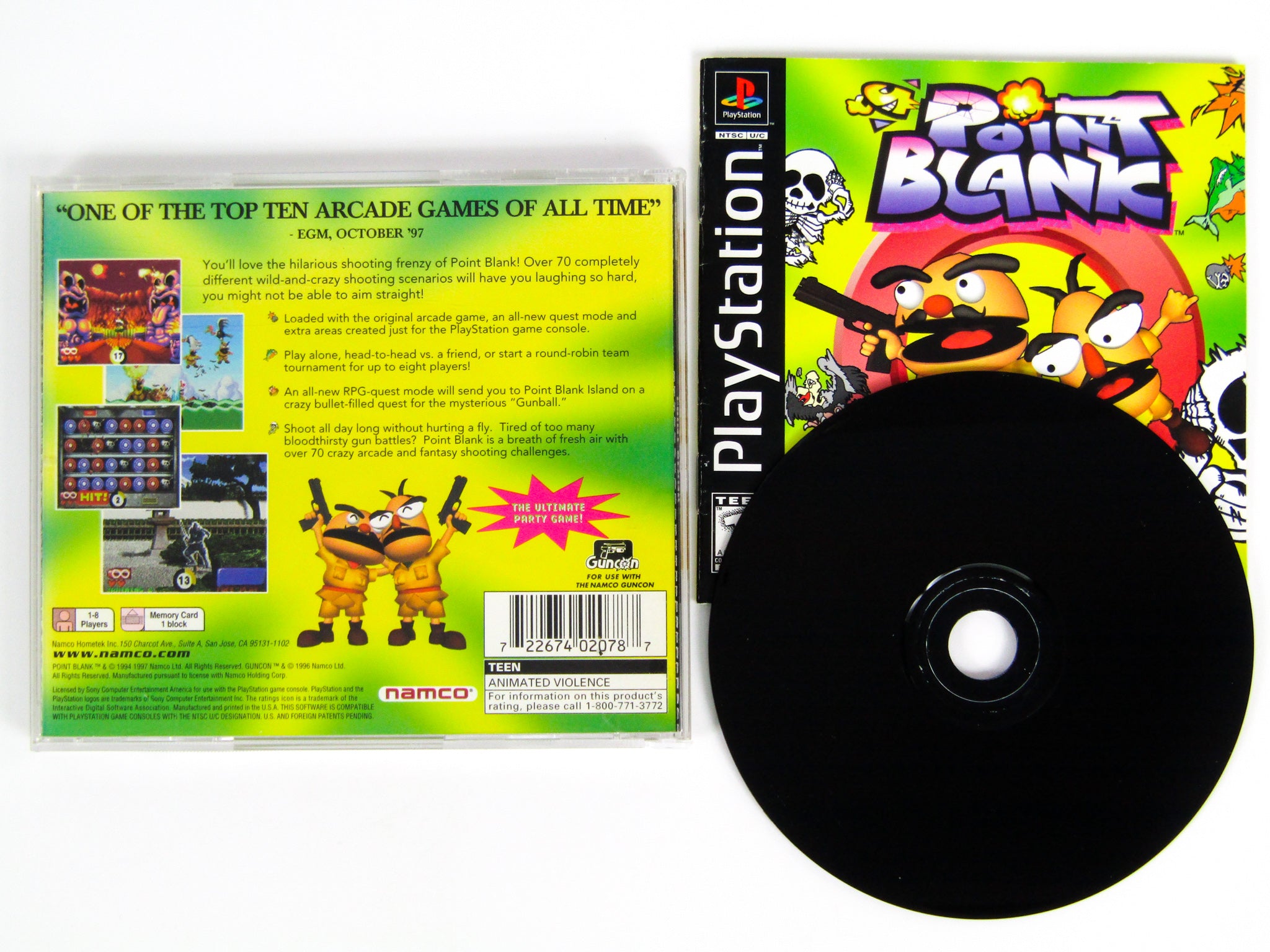 Point Blank (PlayStation / PS1) – Retro MTL