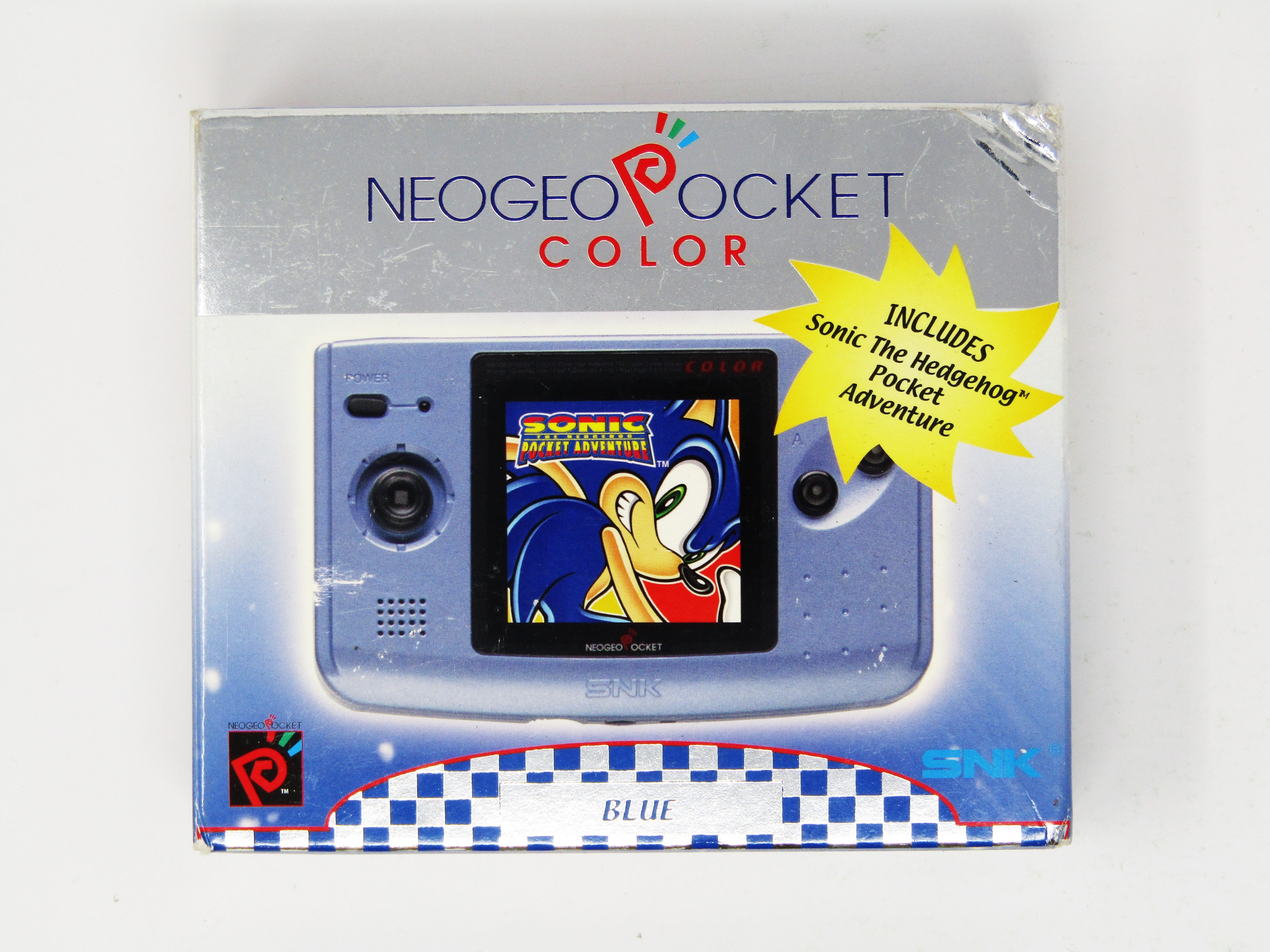 Neo Geo Pocket Color System With Sonic The Hedgehog – Retro MTL