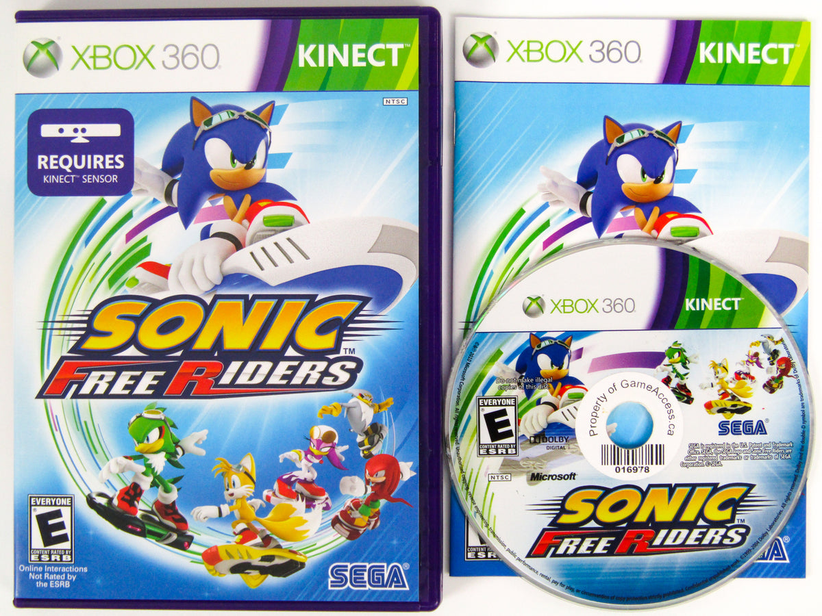 Sonic Free Riders [Kinect] (Xbox 360) – RetroMTL