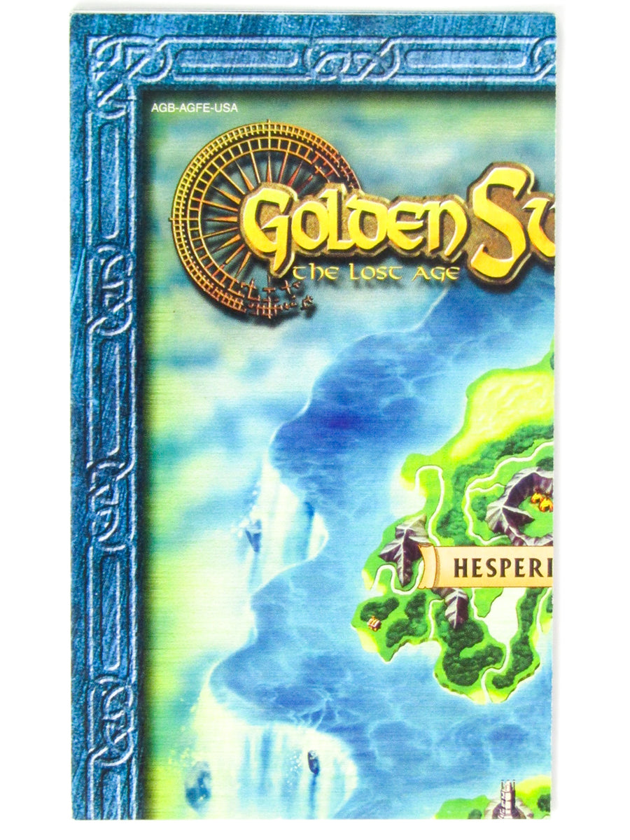 Golden Sun The Lost Age [Map] (Game Boy Advance / GBA) – RetroMTL