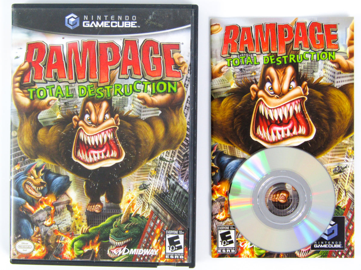 Rampage Total Destruction (Nintendo Gamecube) – RetroMTL