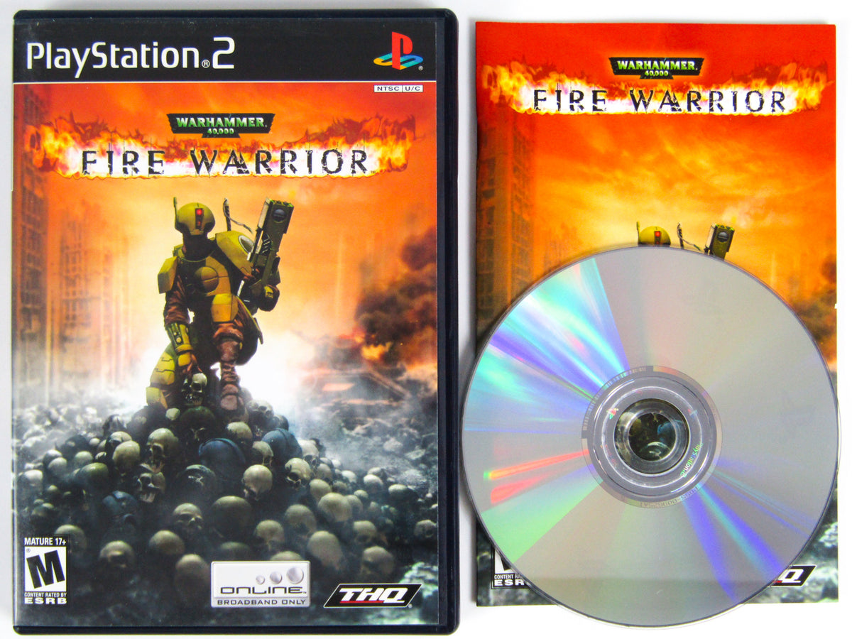 Warhammer 40000 Fire Warrior (PlayStation 2 / PS2) – Retro MTL