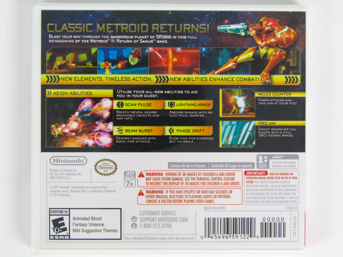 Metroid Samus Returns (Nintendo 3DS) – RetroMTL