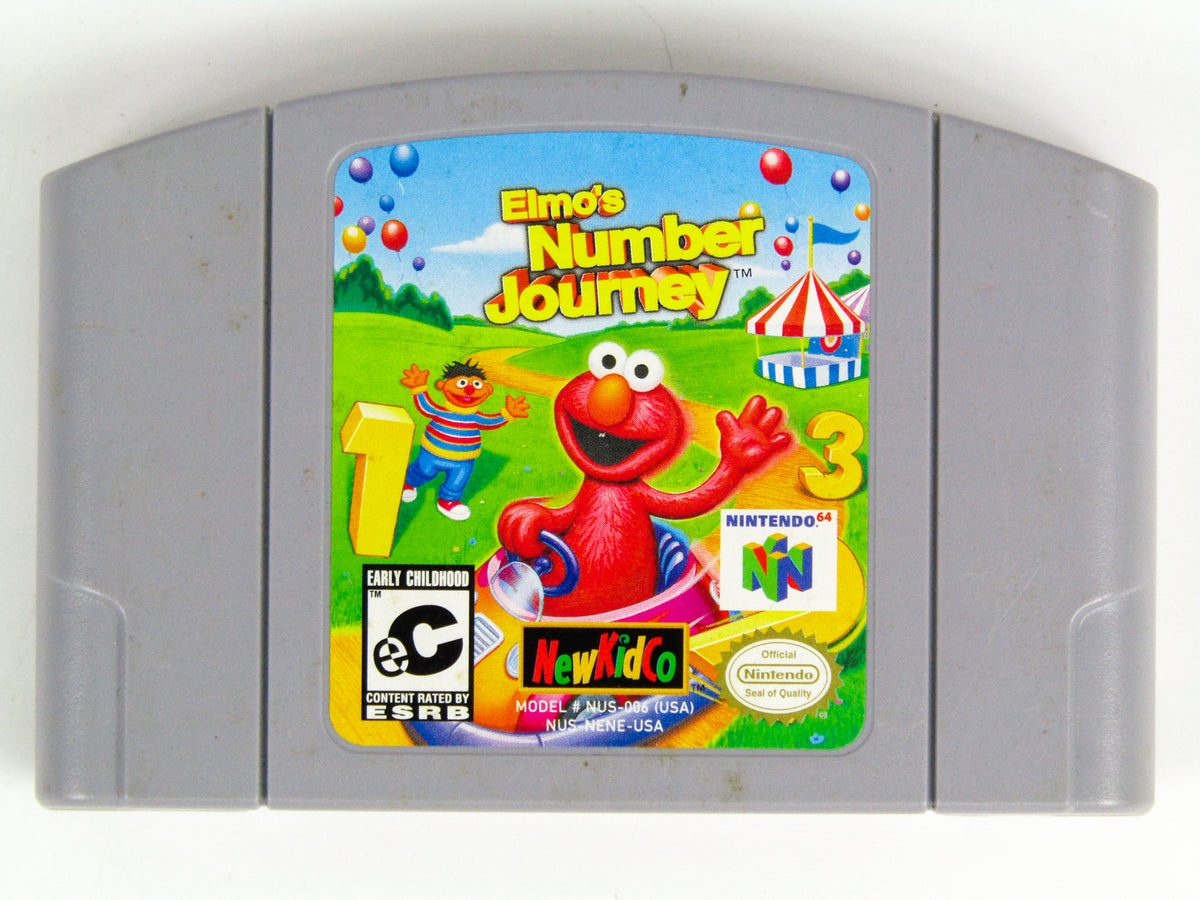 Elmo's Number Journey (Nintendo 64 / N64) – Retro MTL