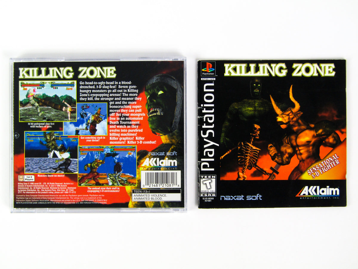 Killing Zone (Playstation / PS1) – RetroMTL