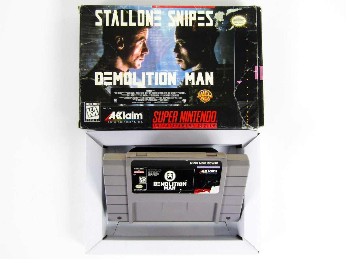Demolition Man (Super Nintendo / SNES) – RetroMTL