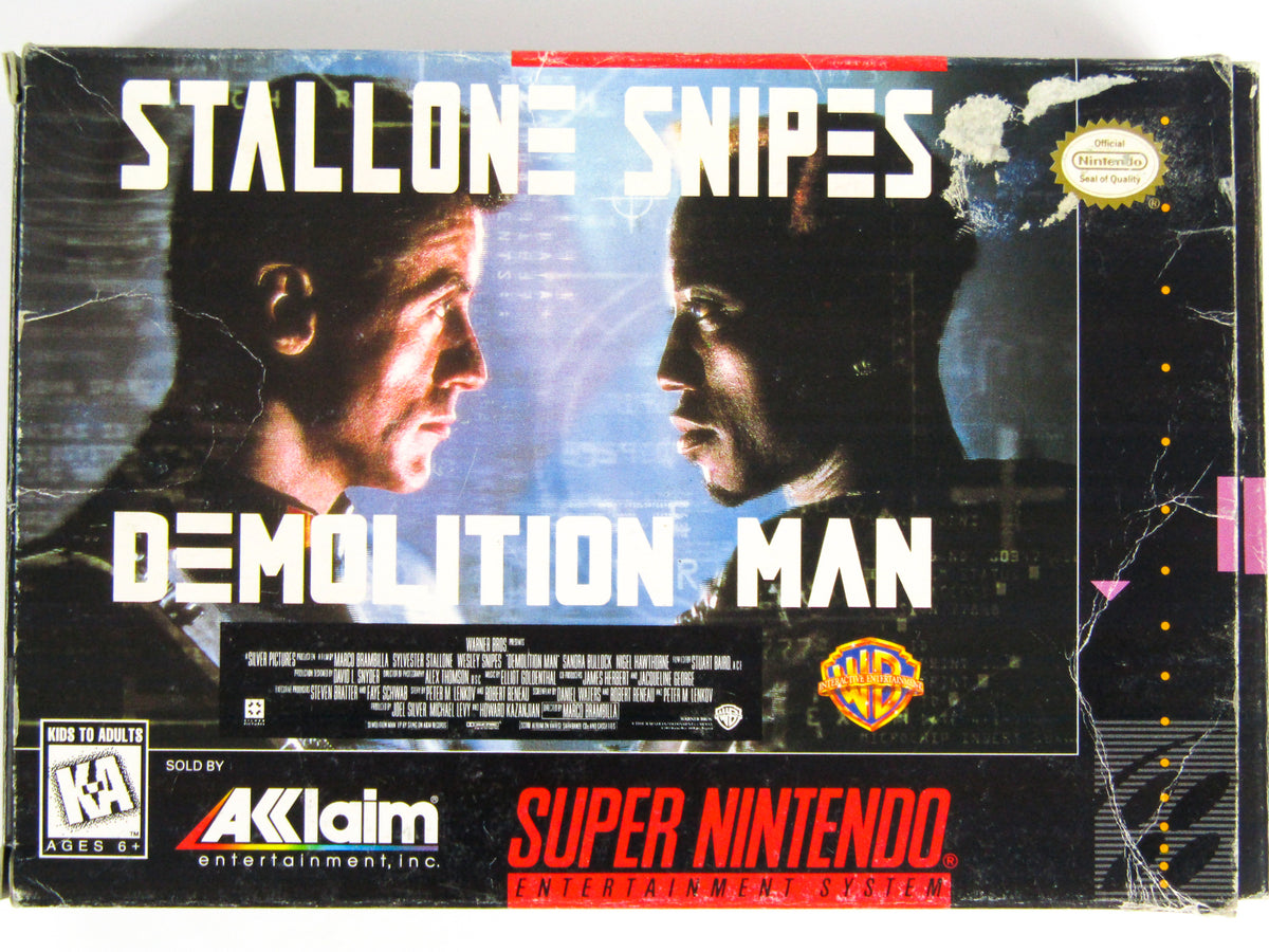 Demolition Man (Super Nintendo / SNES) – RetroMTL