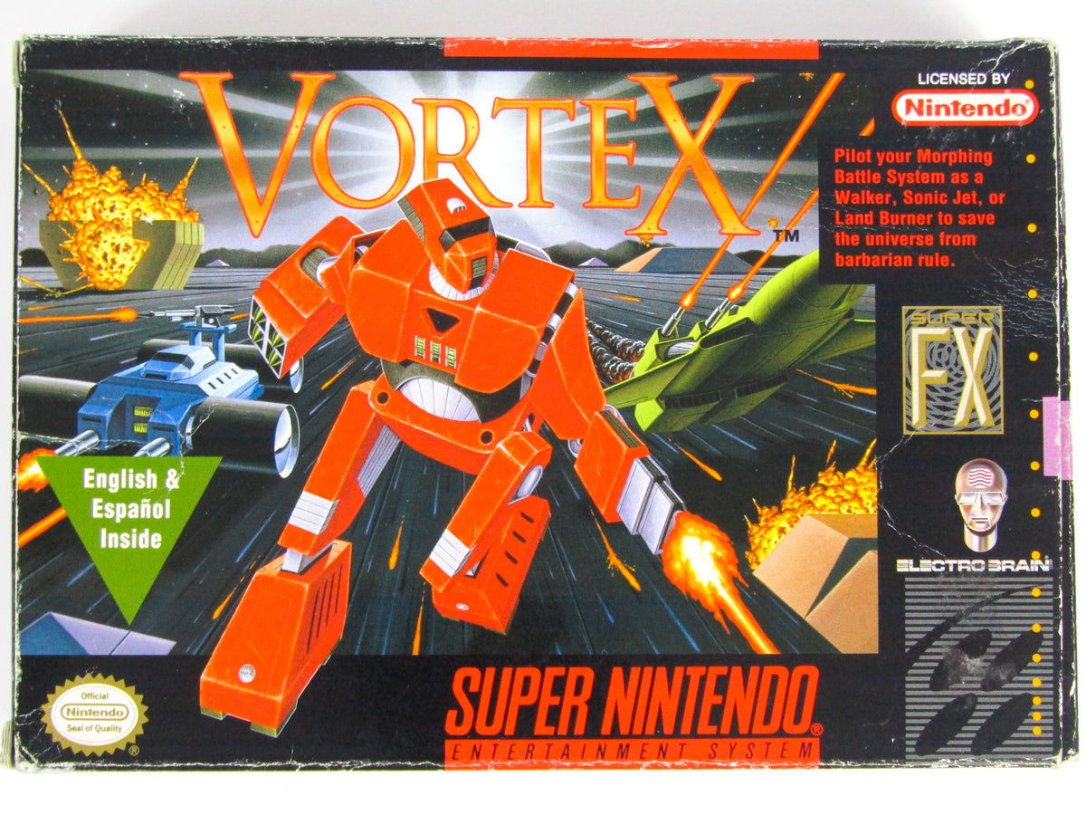 Vortex (Super Nintendo / SNES) – RetroMTL