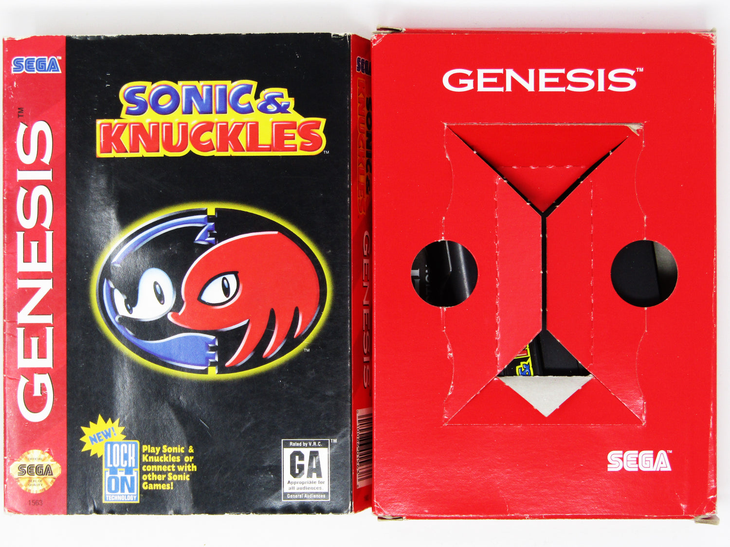 Sonic and Knuckles [Cardboard Box] (Sega Genesis) – Retro MTL