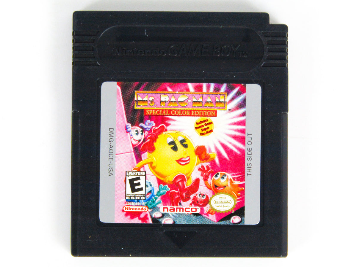 Ms. Pac-Man Special Color Edition (Nintendo Game Boy Color / GBC ...