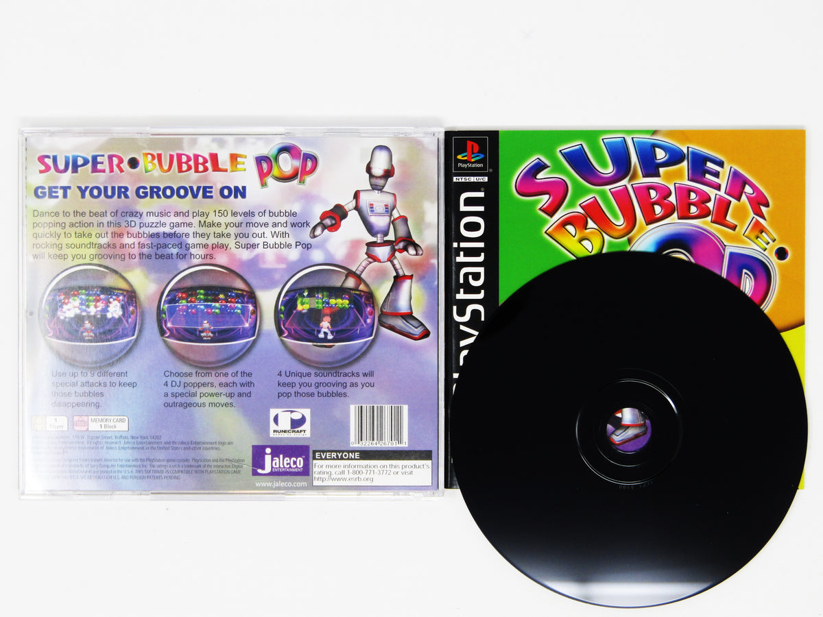 Super Bubble Pop (Playstation / PS1) – RetroMTL
