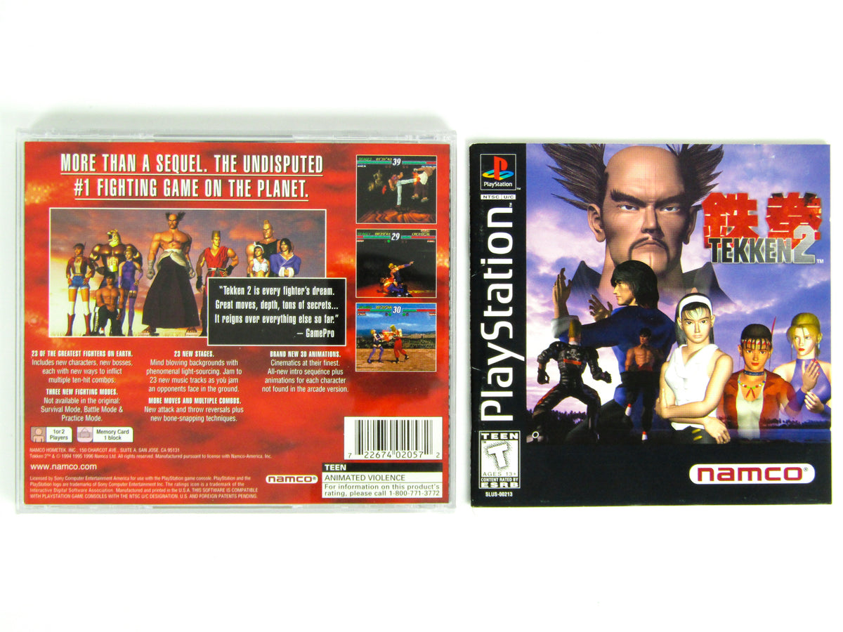 Tekken 2 (Playstation / PS1) – RetroMTL