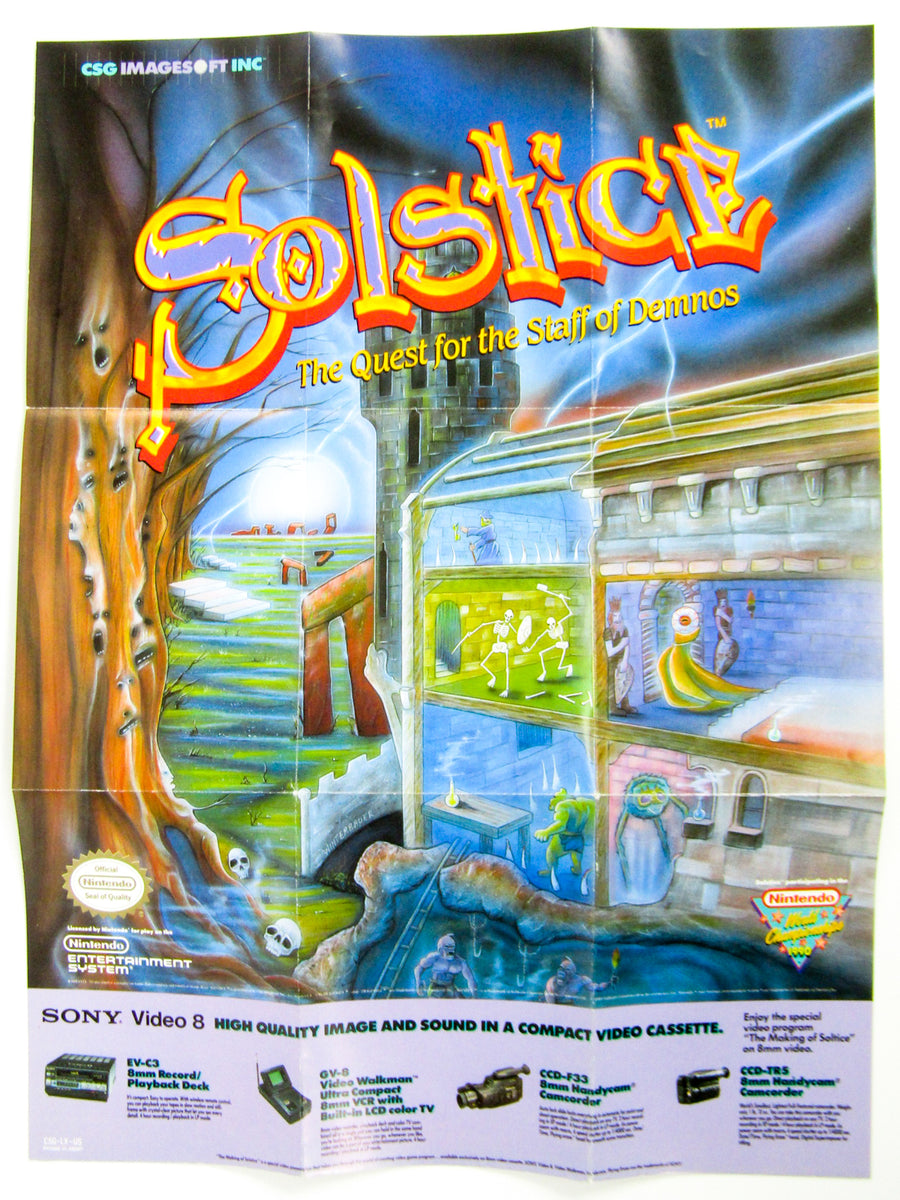 Solstice [Poster] (Nintendo / NES) – RetroMTL
