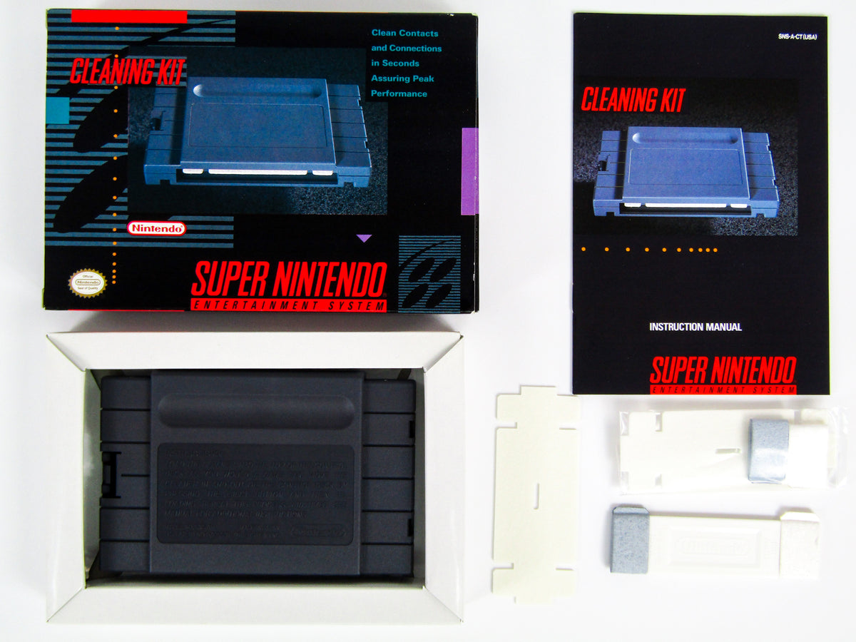 Cleaning Kit (Super Nintendo / SNES) – RetroMTL