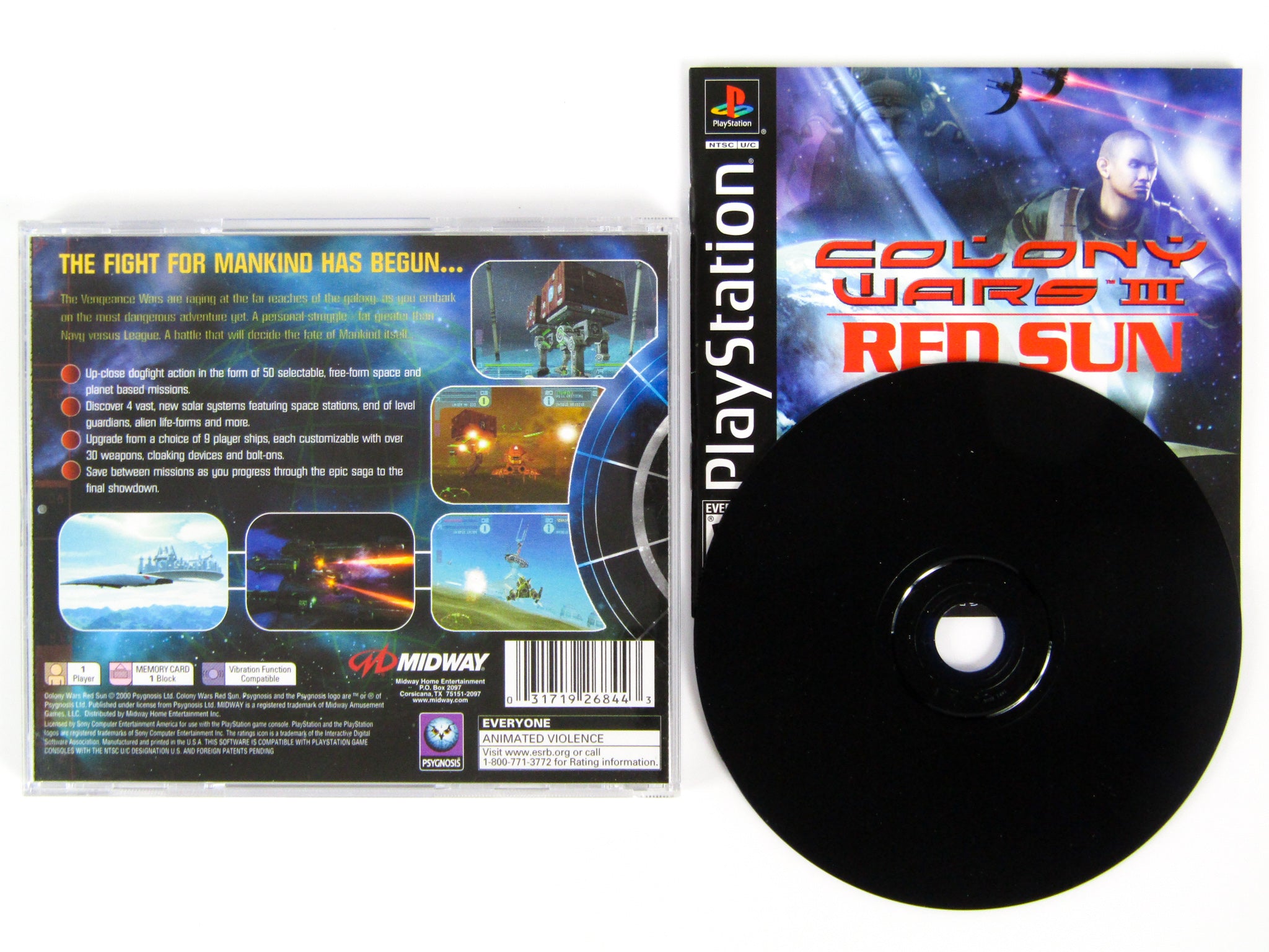 Colony Wars Red Sun (PlayStation / PS1) – Retro MTL