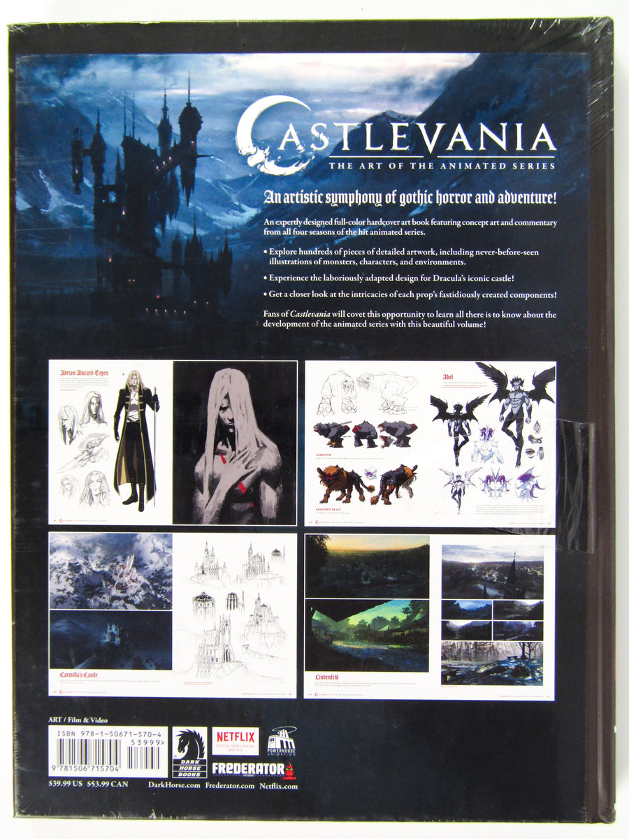 Castlevania: Art Of The Animated Series (Art Book) – RetroMTL