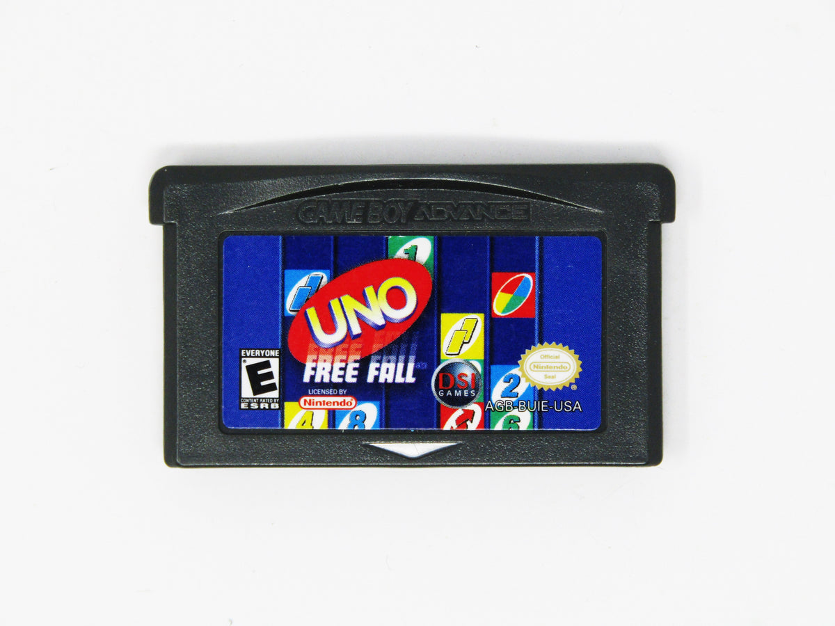 Uno Freefall (Nintendo Game Boy Advance / GBA) – Retro MTL