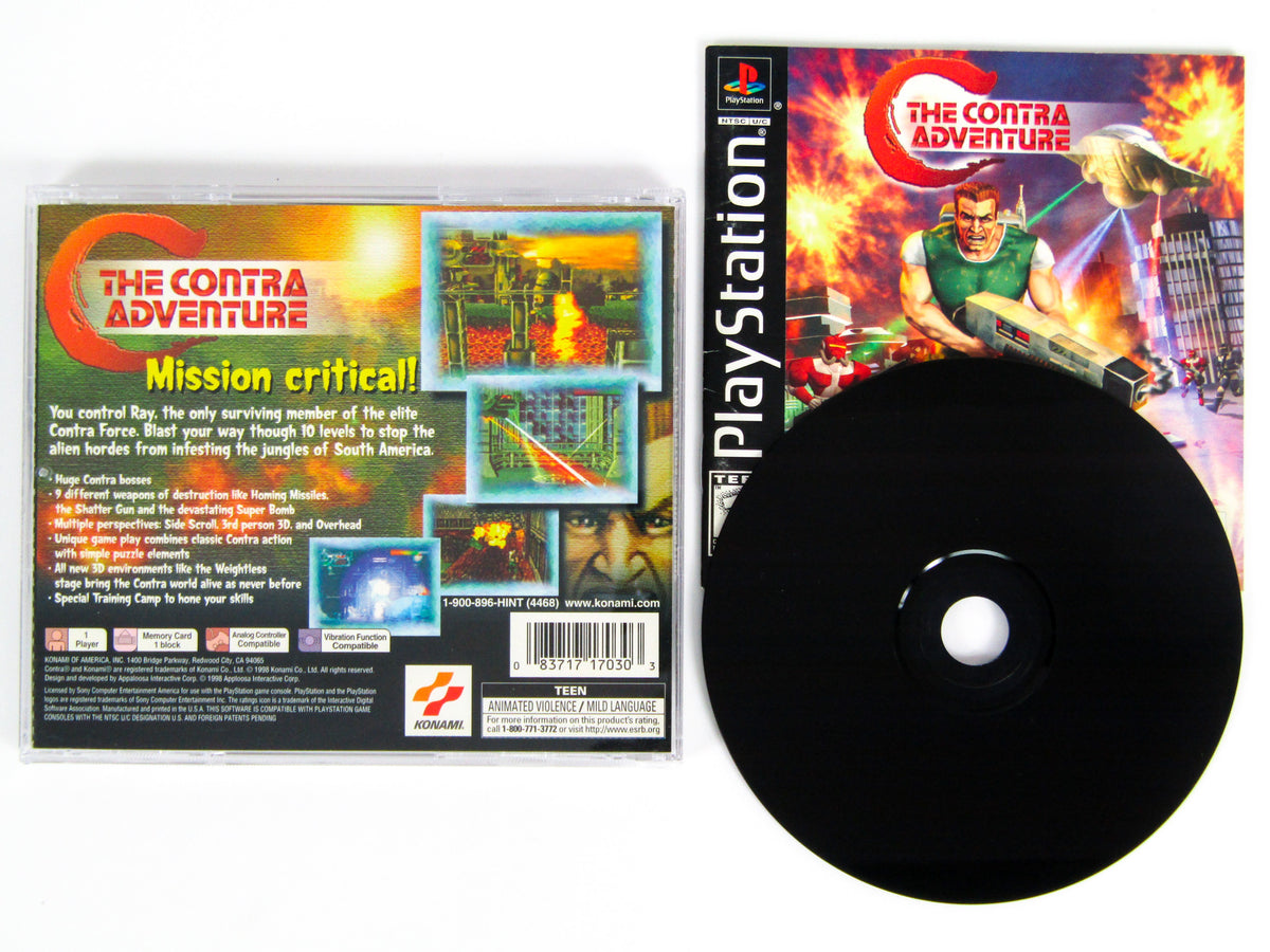 Contra Adventure (PlayStation / PS1) – Retro MTL