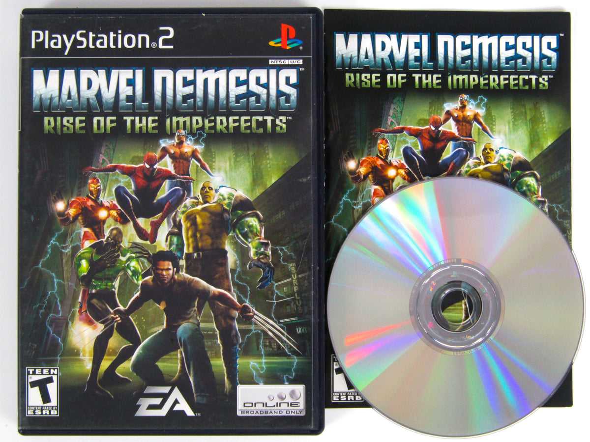 Marvel Nemesis Rise Of The Imperfects (Playstation 2 / PS2) – RetroMTL