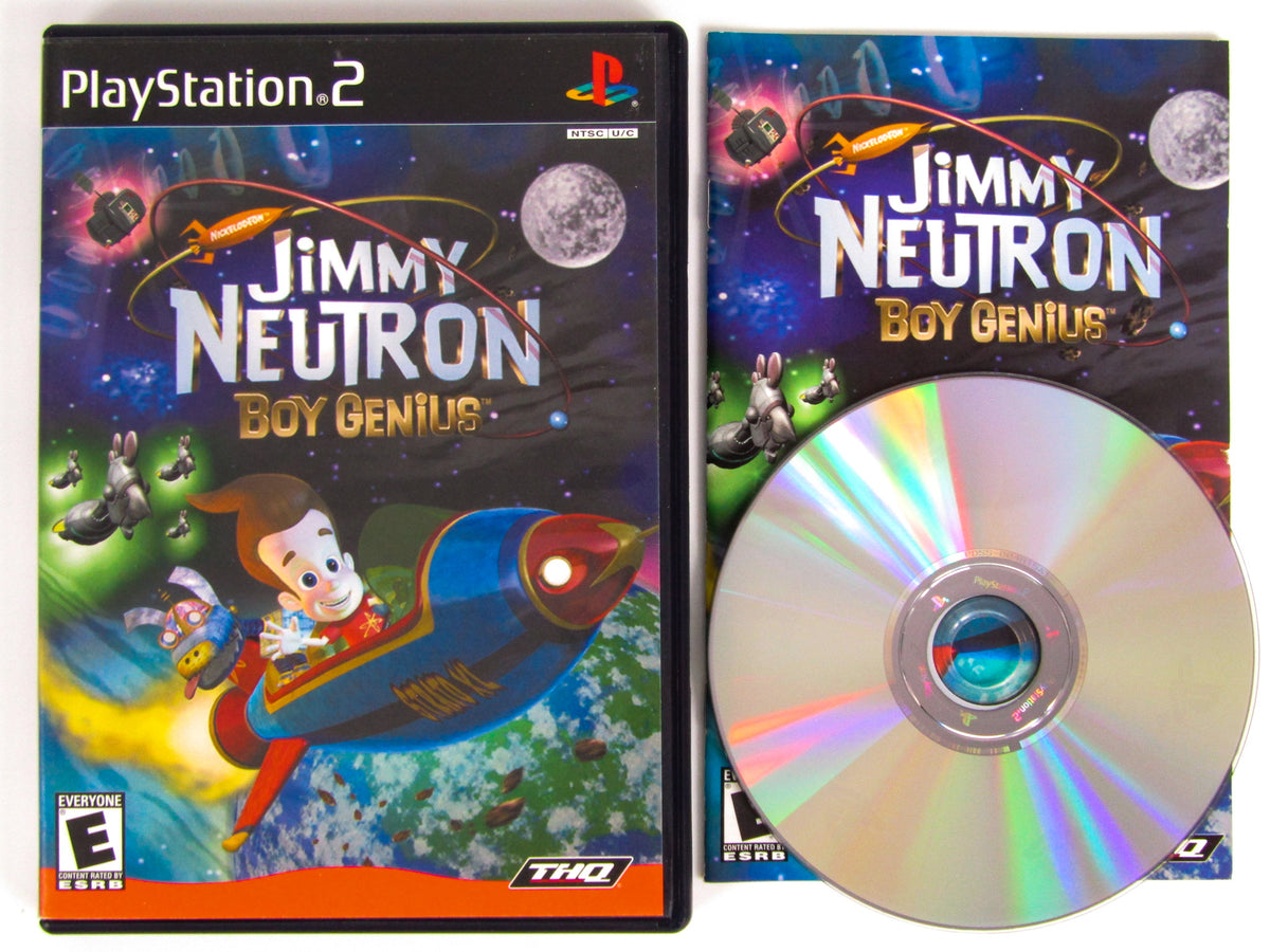 Jimmy Neutron Boy Genius (PlayStation 2 / PS2) – Retro MTL