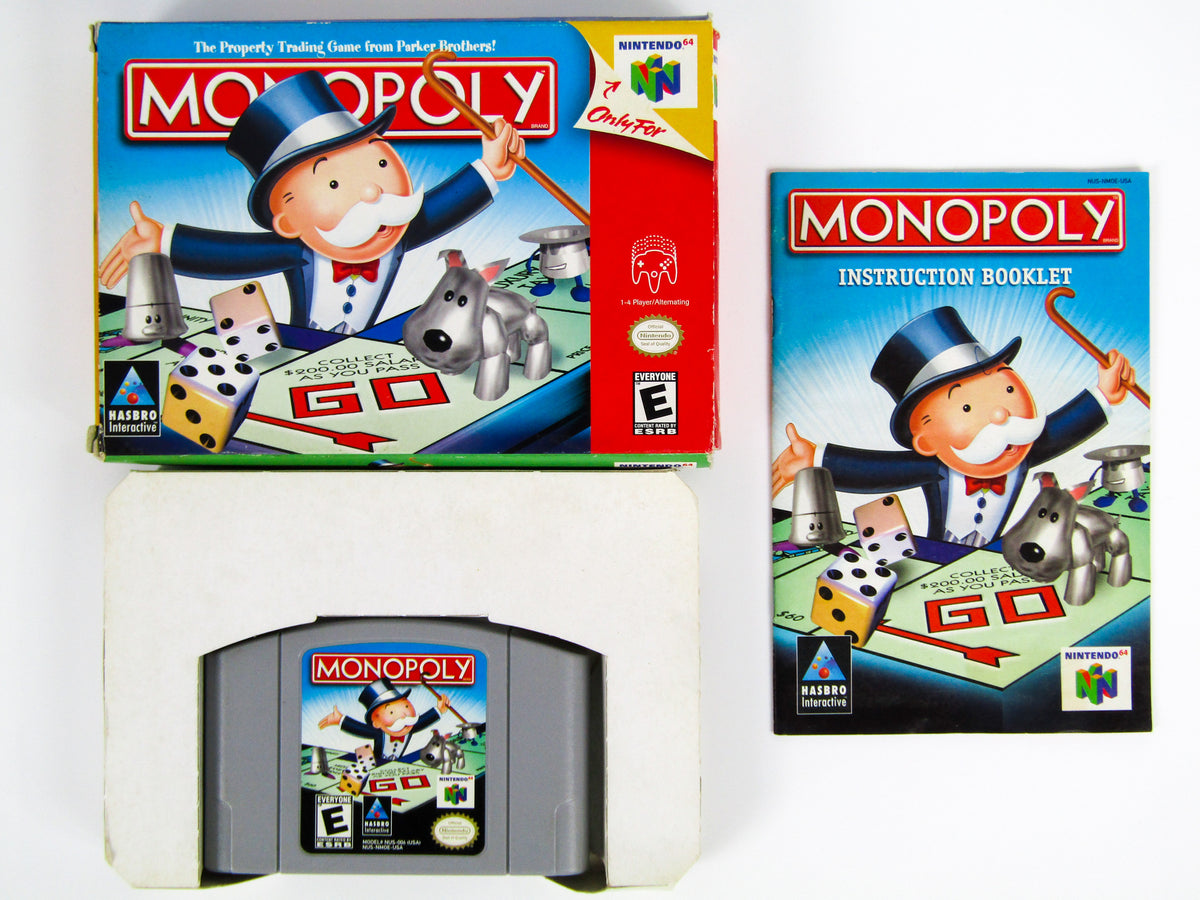 Monopoly (Nintendo 64 / N64) – RetroMTL