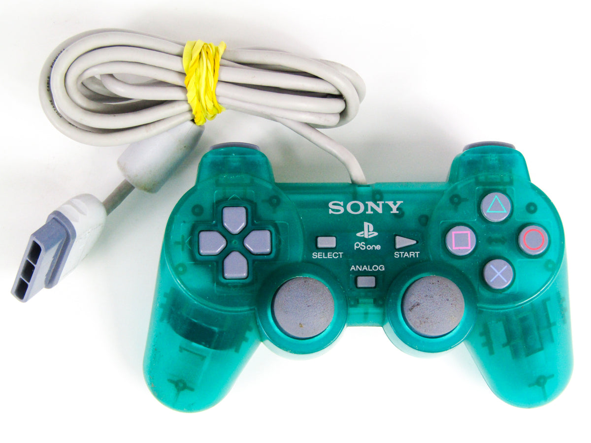 Emerald PSOne Dualshock Controller (PlayStation / PS1) – Retro MTL