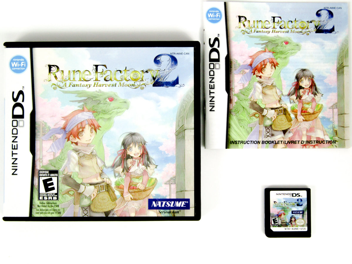 Rune Factory 2 A Fantasy Harvest Moon (Nintendo DS) – Retro MTL