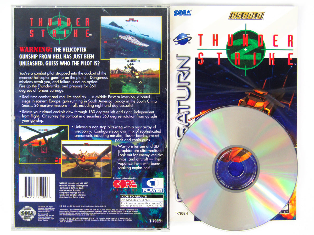 Thunder Strike 2 (Sega Saturn) – RetroMTL