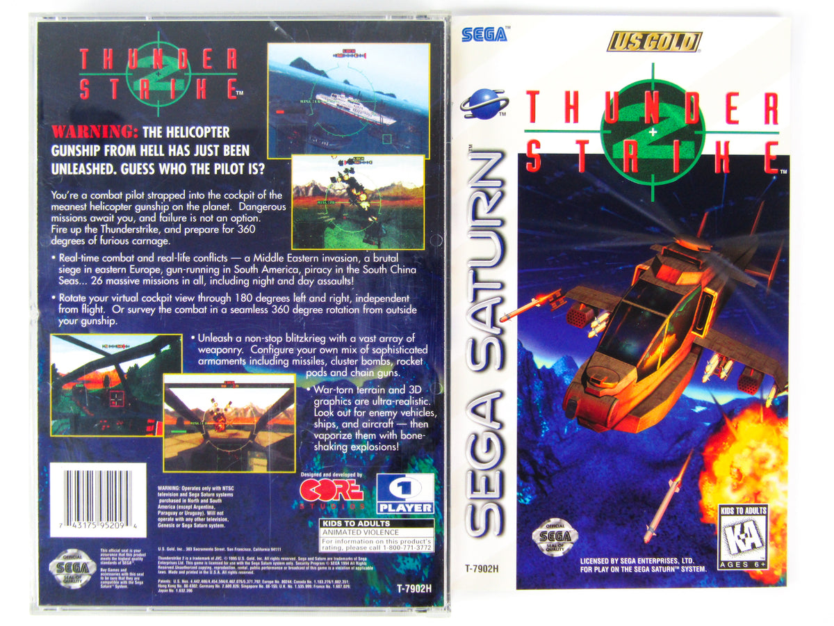 Thunder Strike 2 (Sega Saturn) – Retro MTL