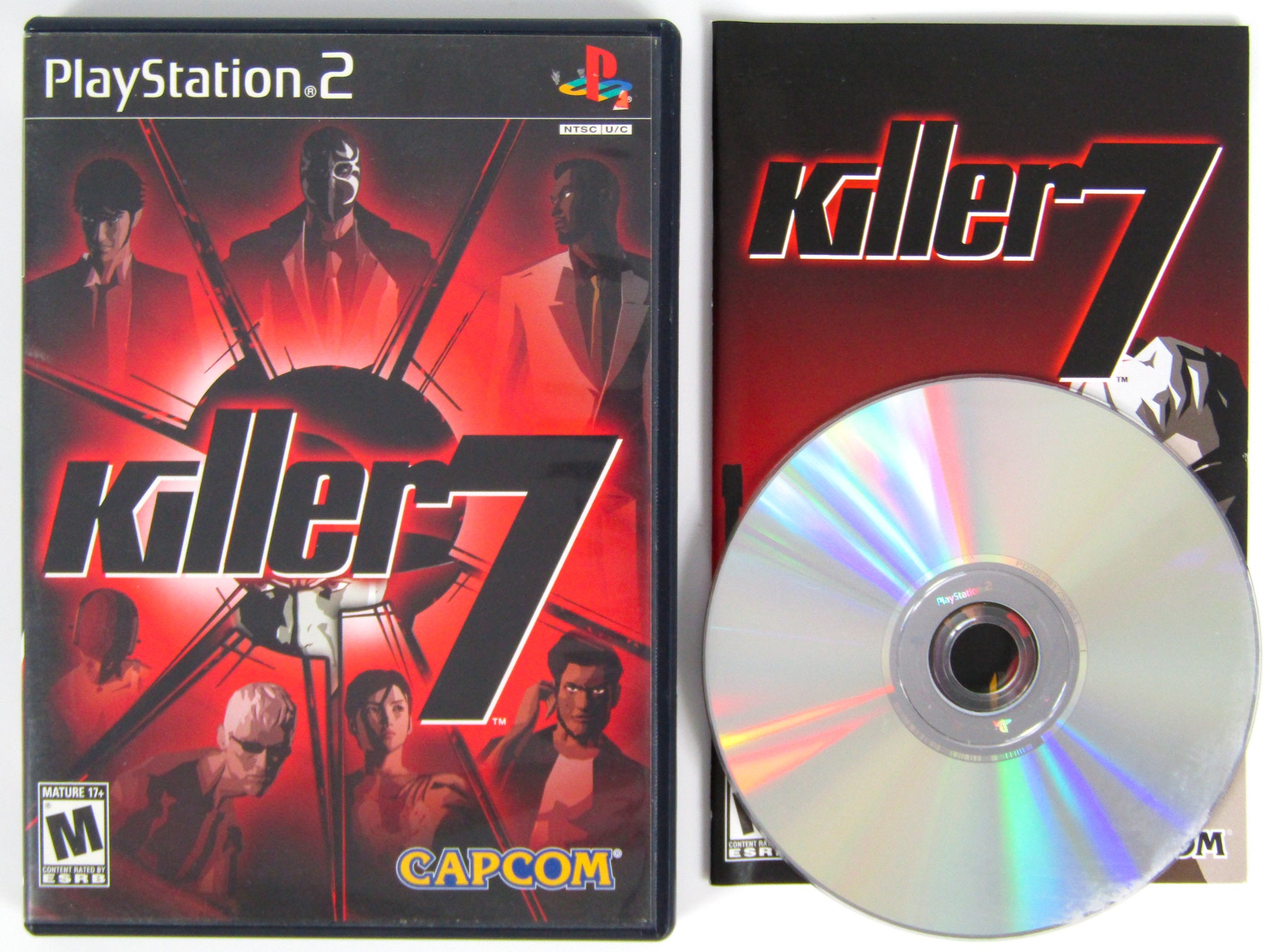 Killer 7 (PlayStation 2 / PS2) – Retro MTL