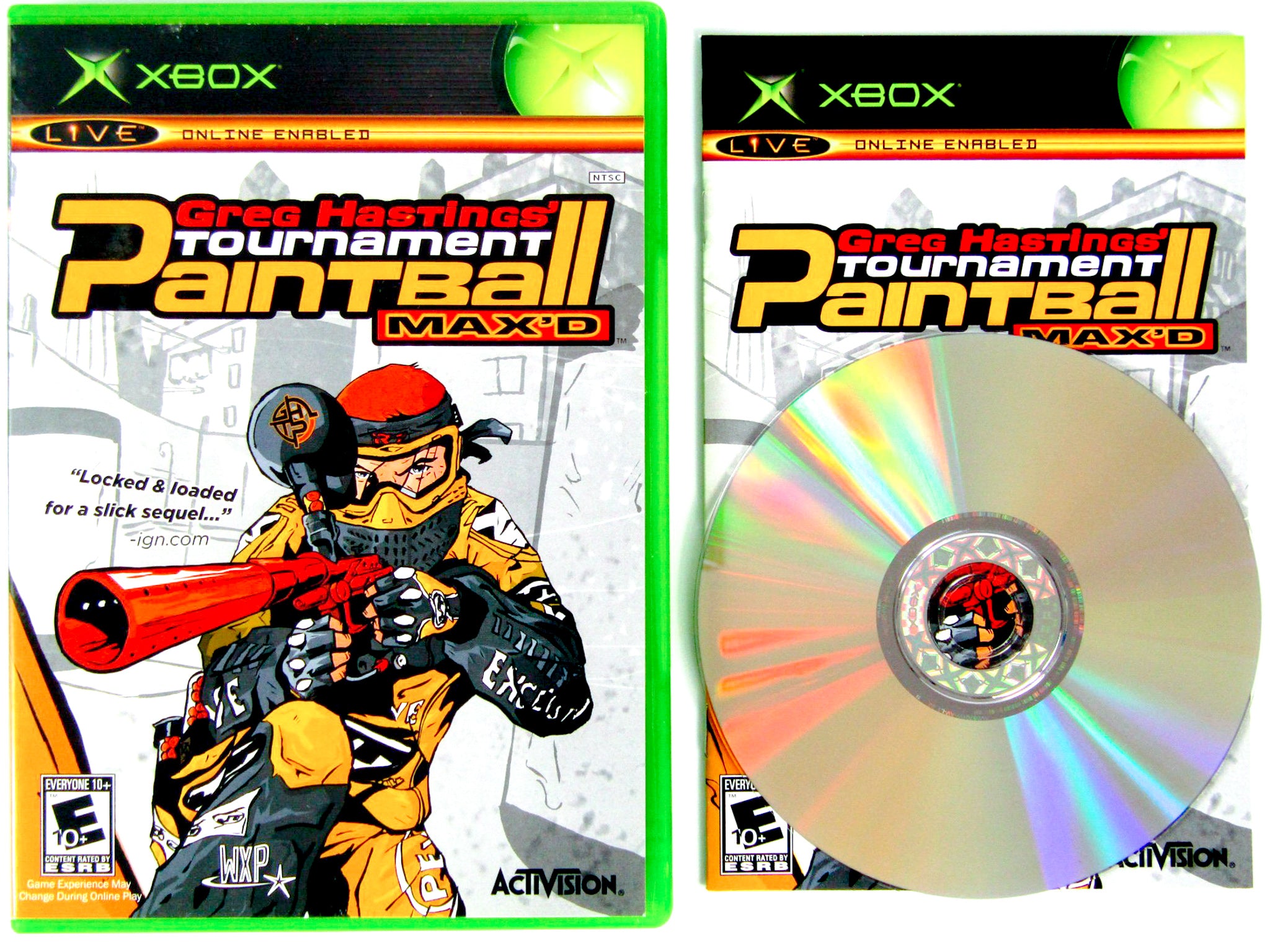 Greg Hastings Tournament Paintball Maxed (Xbox) – Retro MTL