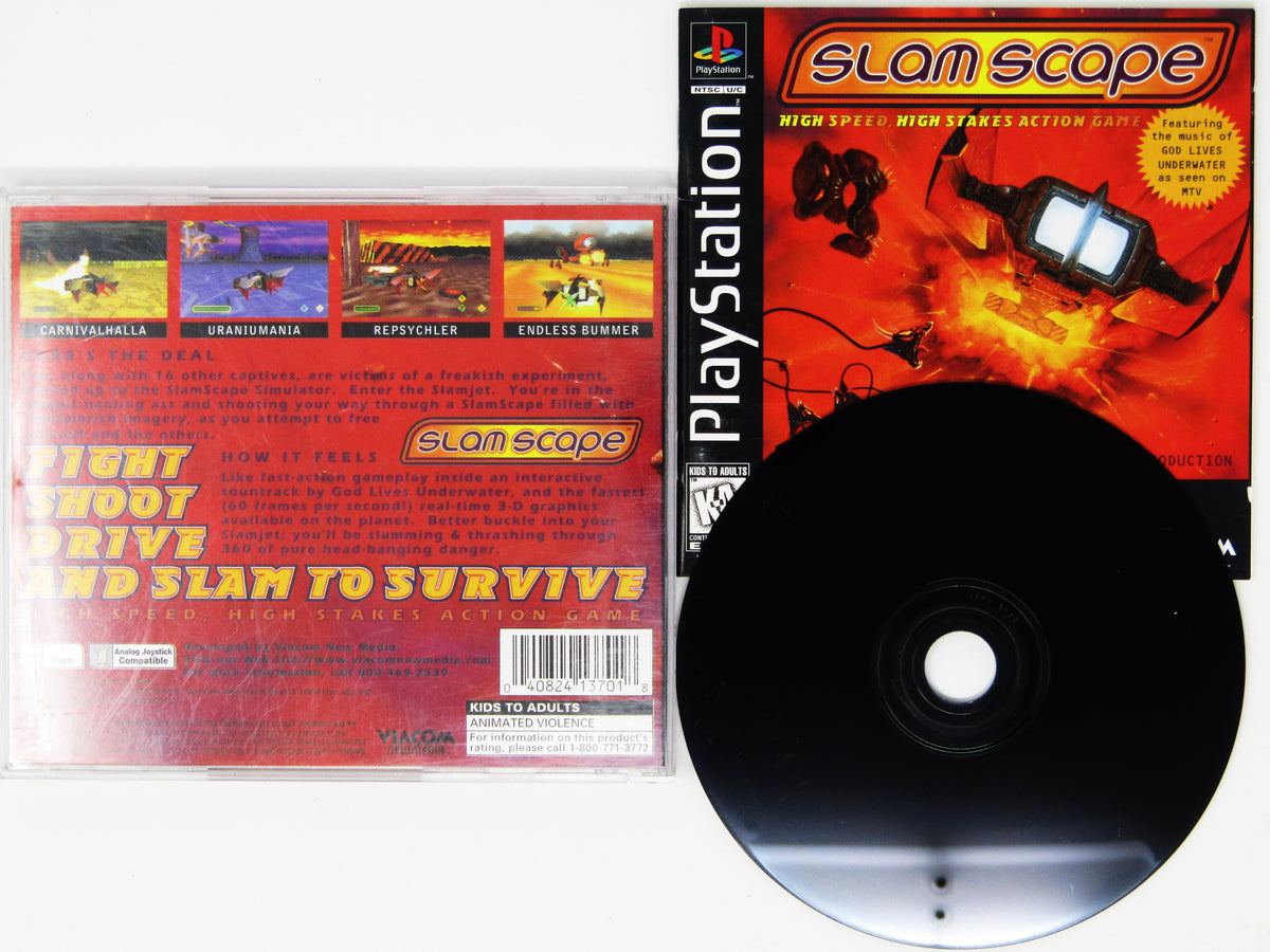 SlamScape (Playstation / PS1) – RetroMTL