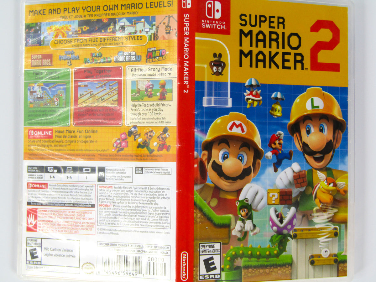 Super Mario Maker 2 (Nintendo Switch) – Retro MTL