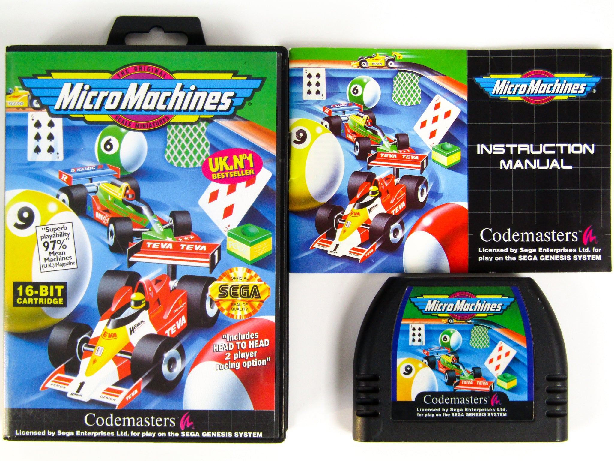 Micro Machines (Sega Genesis) – Retro MTL