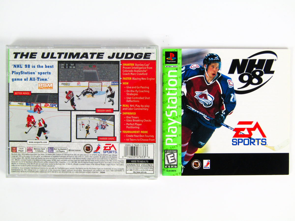 NHL 98 [Greatest Hits] (PlayStation / PS1) – Retro MTL