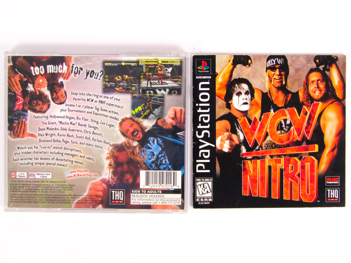 WCW Nitro (PlayStation / PS1) – Retro MTL