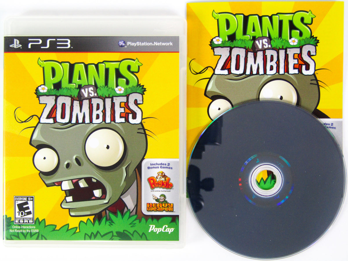 Plants Vs. Zombies (PlayStation 3 / PS3) – Retro MTL