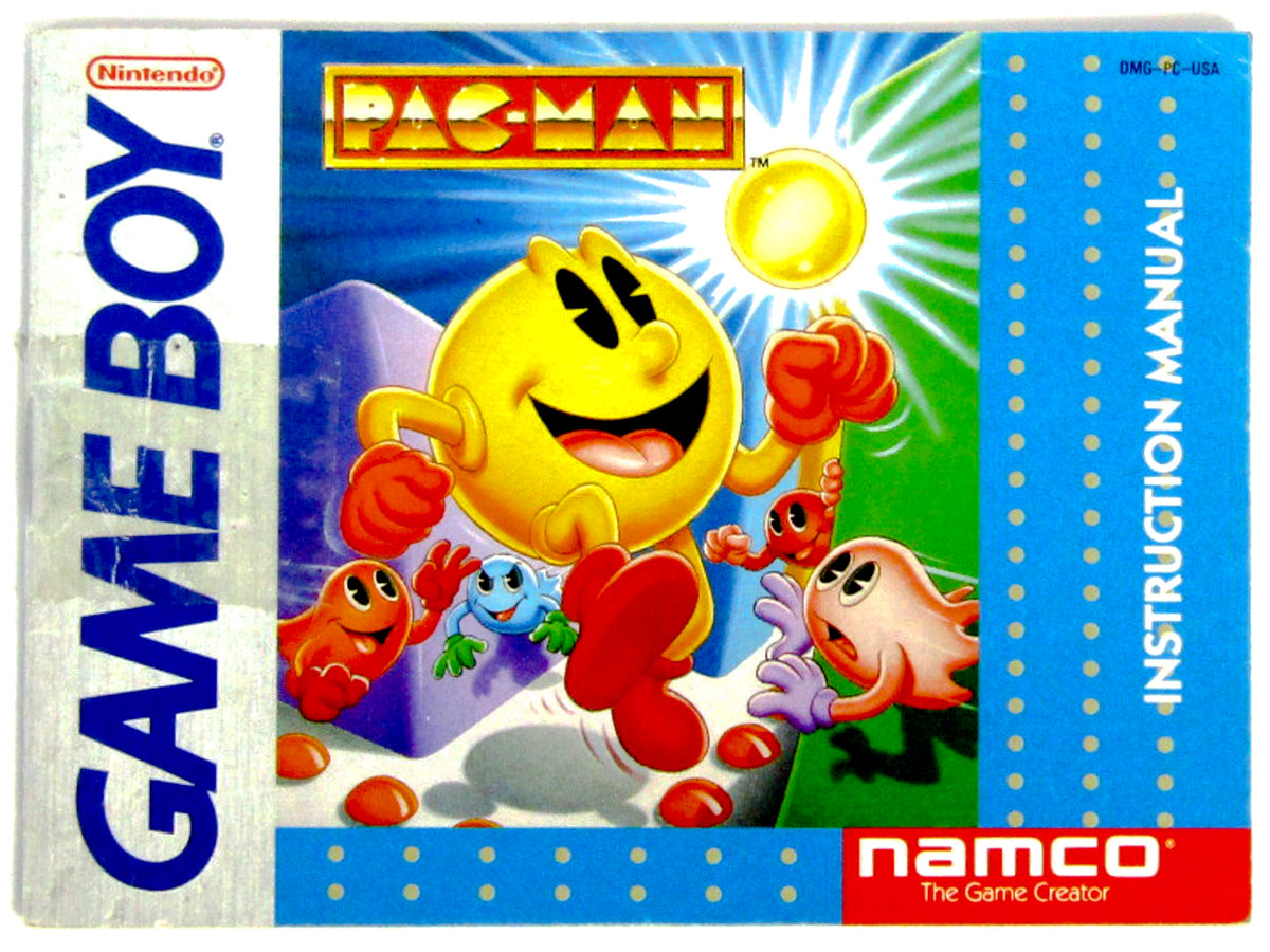 Pac-Man [Manual] (Game Boy) – RetroMTL