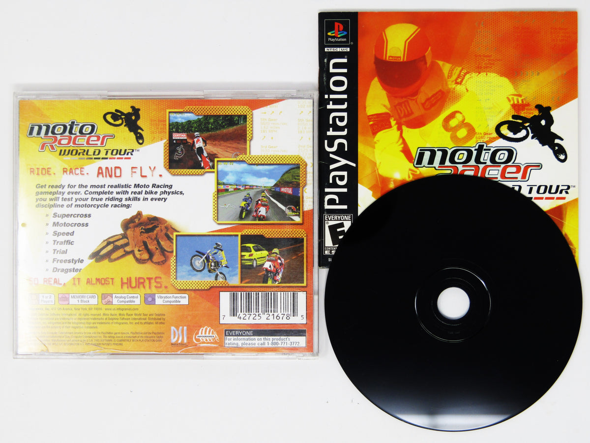 Moto Racer World Tour (Playstation / PS1) – RetroMTL
