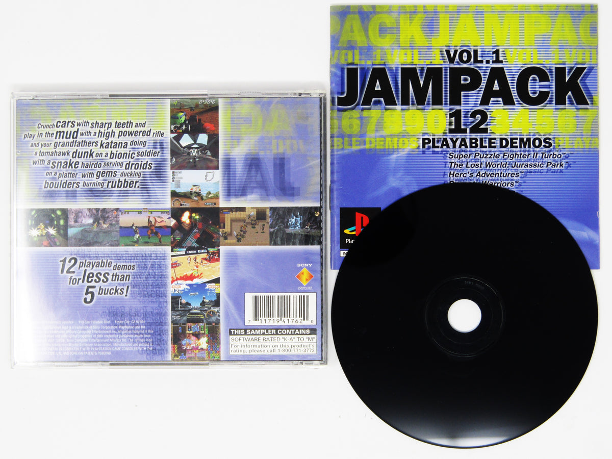 PlayStation Underground Jampack Volume 1 (PlayStation / PS1) – Retro MTL