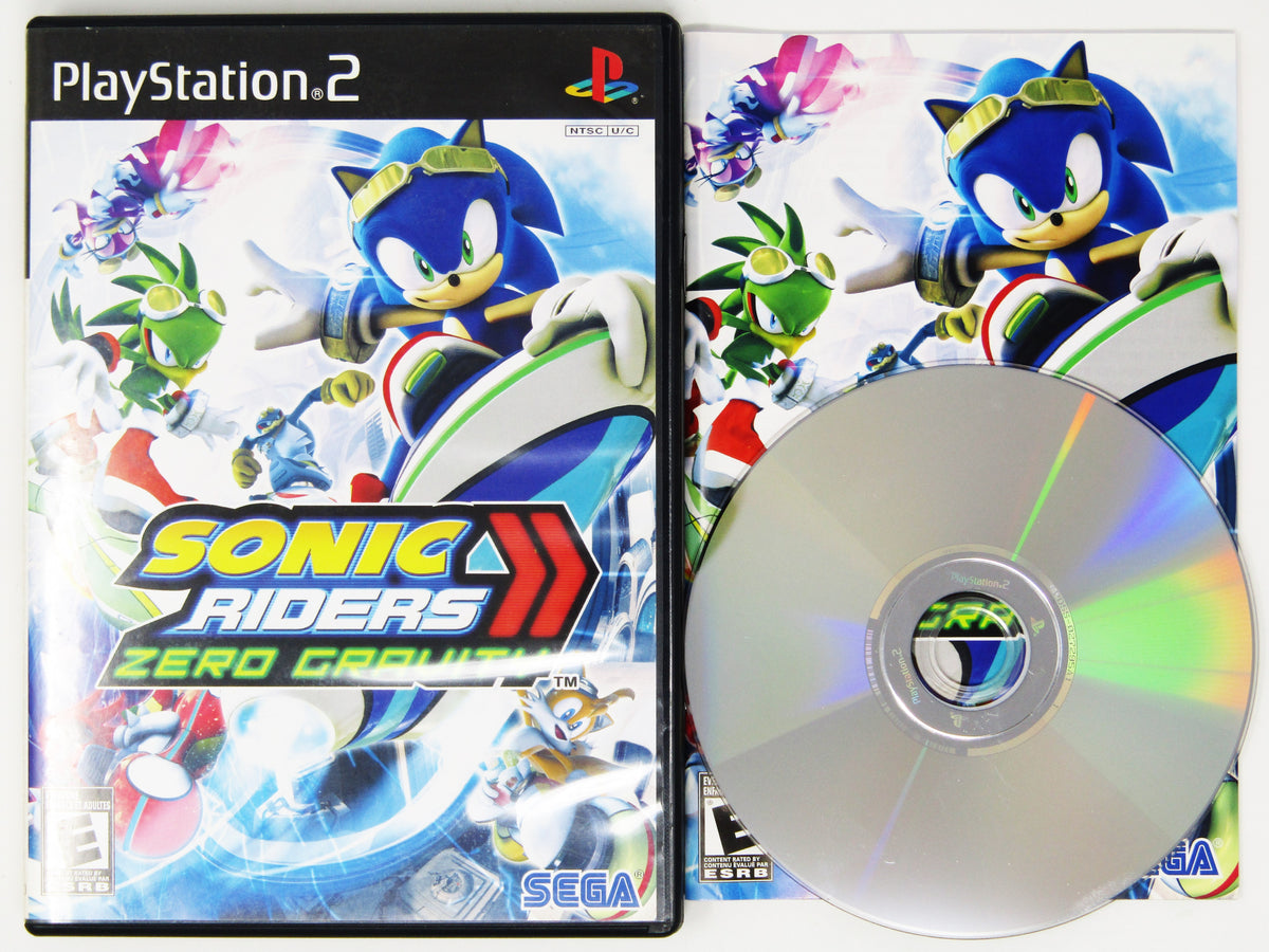 Sonic Riders Zero Gravity (PlayStation 2 / PS2) – Retro MTL
