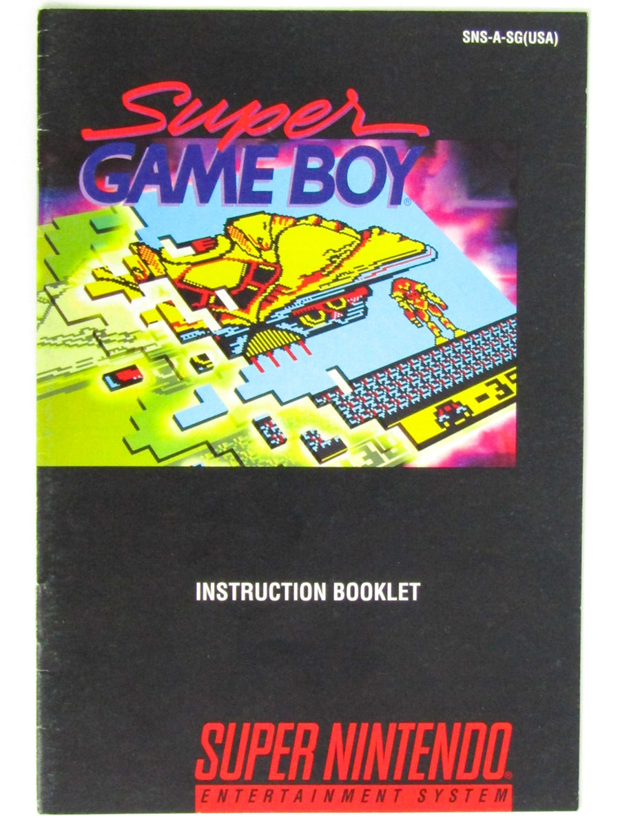 Super Gameboy [Manual] (Super Nintendo / SNES) – Retro MTL